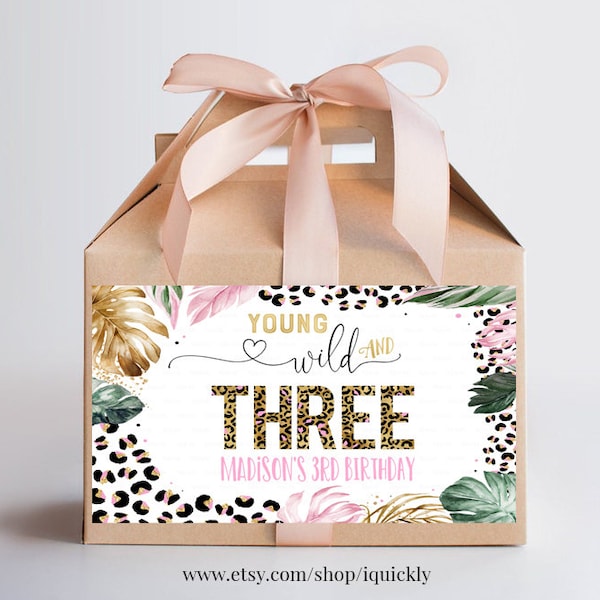 Leopard Labels - Etsy