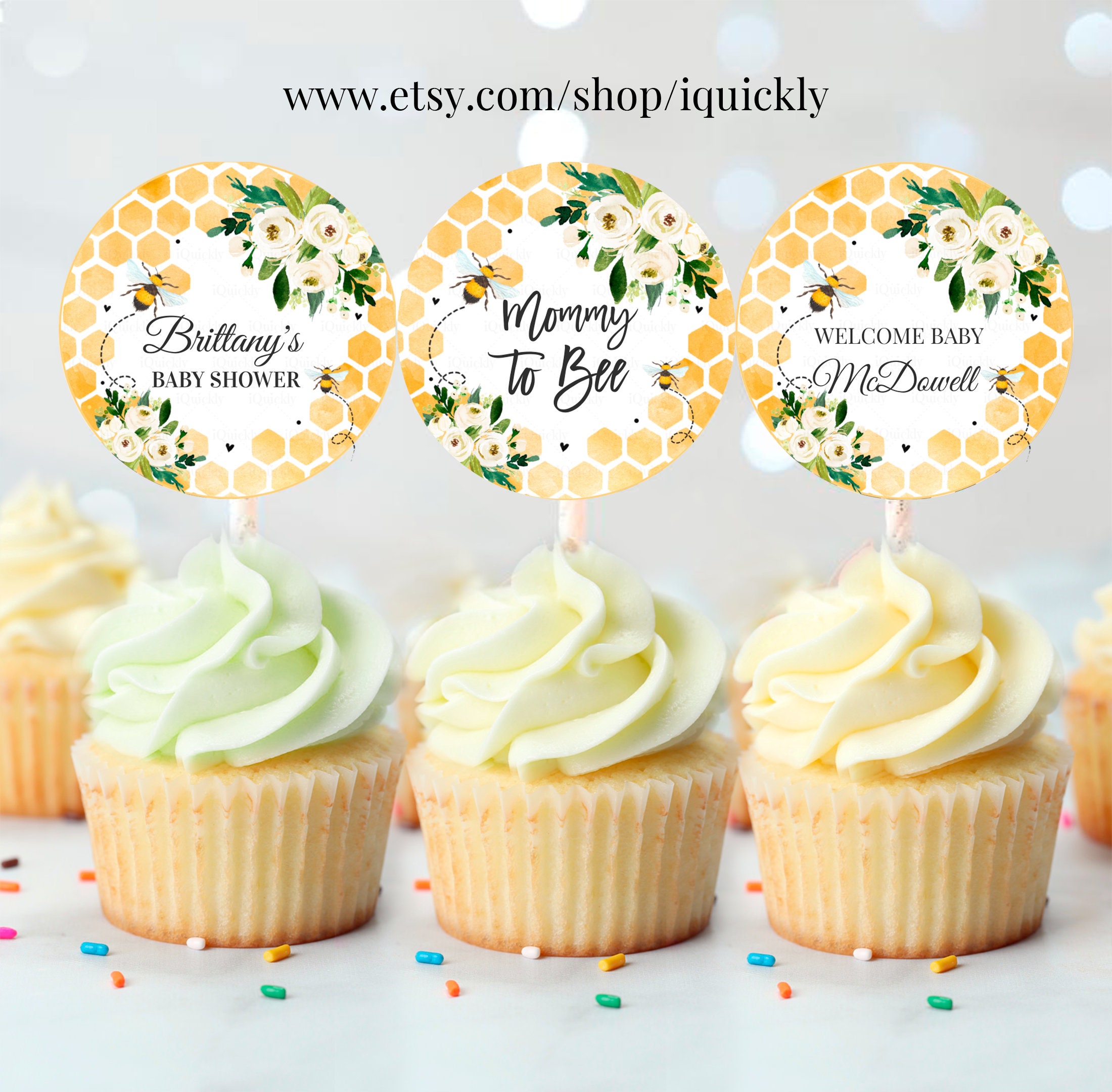 EDITABLE Bee Baby Shower Welcome Sign What Will Baby Bee Sign ...