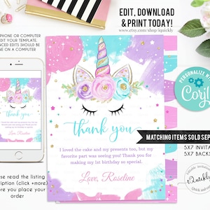 EDITABLE Unicorn Food Tags Buffet Label Tent Card Food Labels Place ...