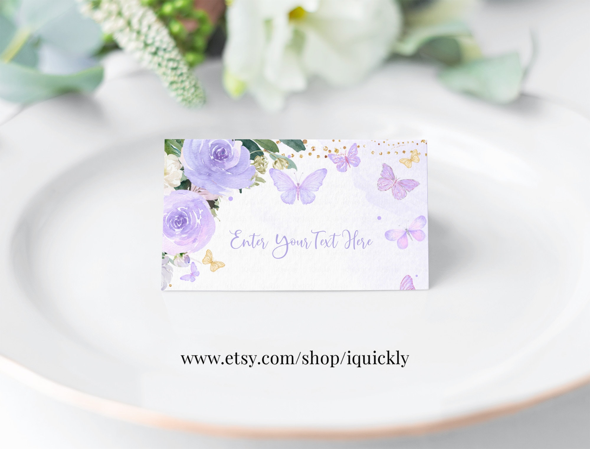 EDITABLE Butterfly Candy Bar Wrapper Purple Butterfly Chocolate Bar ...