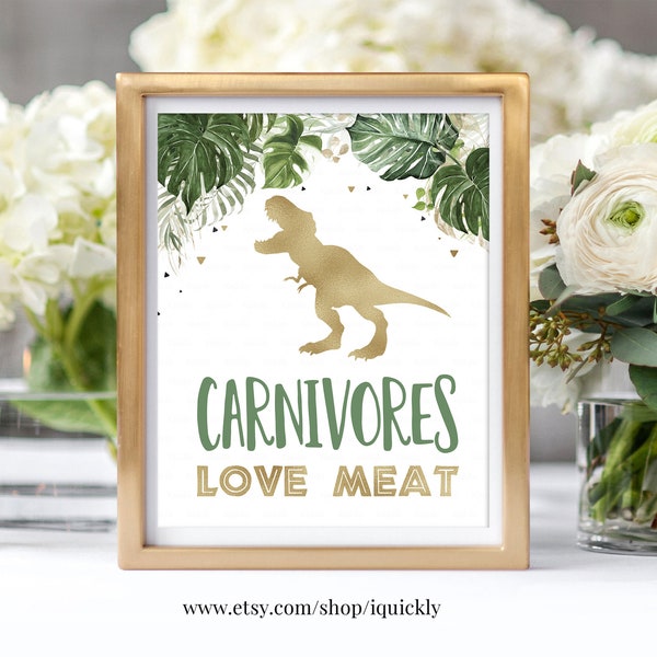 Dinosaur Printable Birthday Signs - Etsy