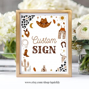 EDITABLE My First Rodeo Food Tags Cowboy Party Buffet Label Racing Car ...