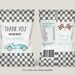 Editable Two Fast Bag Label Racecar Party Labels Sized Print 8.5x11 in ...