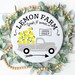 Lemon Farm Vintage Truck Wood Sign, Farmhouse Sign, Rustic Home Decor ...