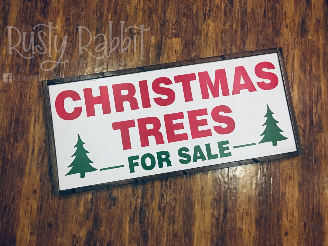 Christmas Tree Wood Sign, Farmhouse Sign, Rustic Home Decor, Signs for ...