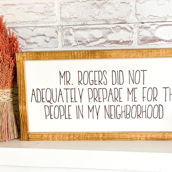 Bad Neighbor Sign - Etsy