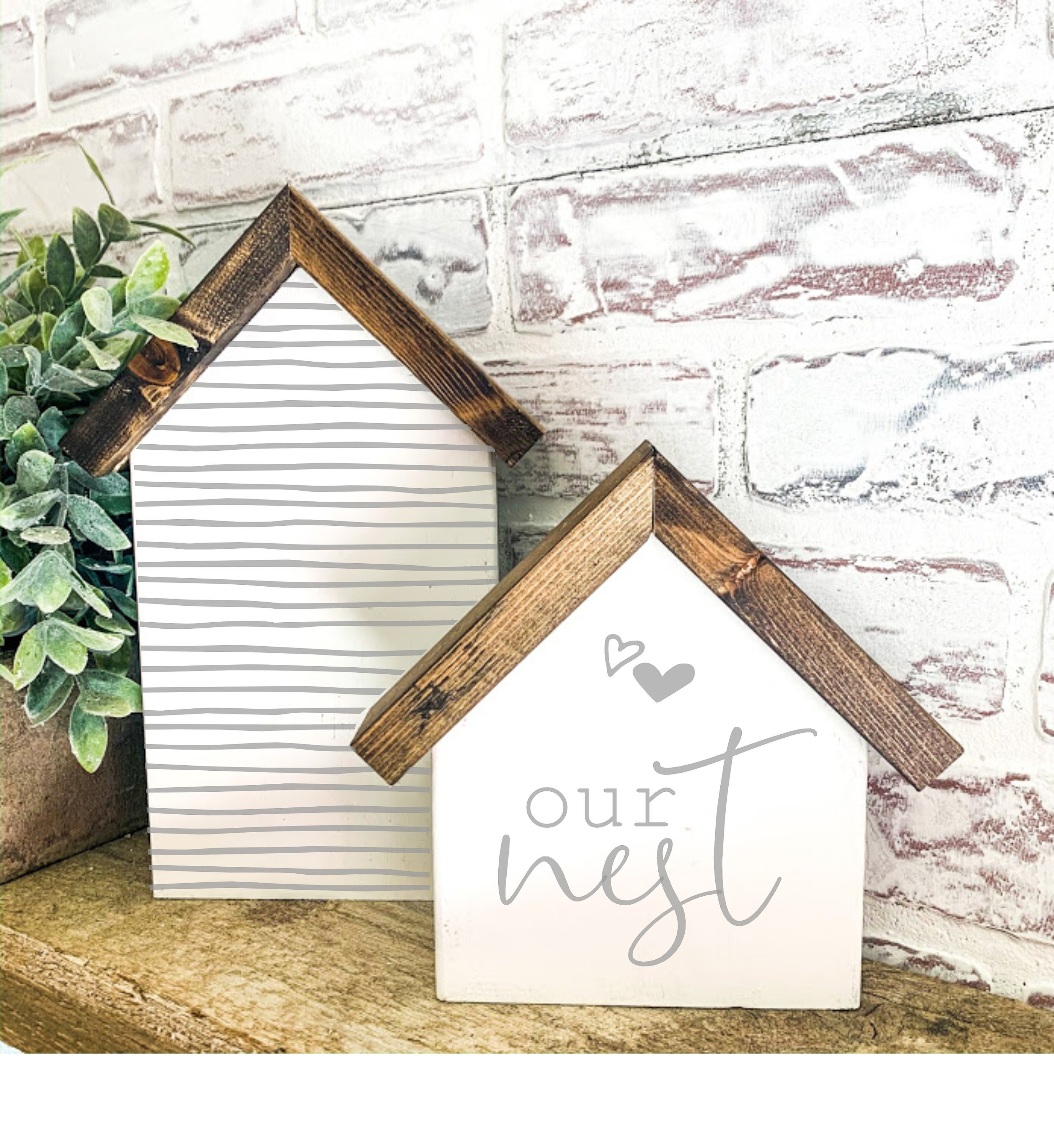 Our Nest House Wood Sign Farmhouse Sign Rustic Home Decor - Etsy