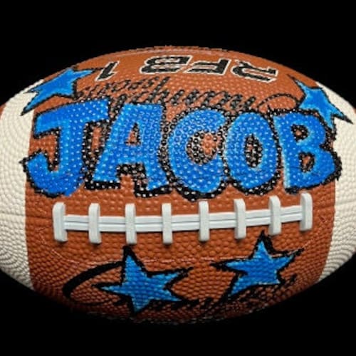 Personalized Football - Etsy