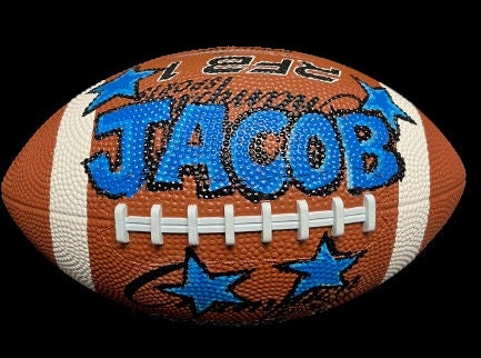 Personalized Football - Etsy