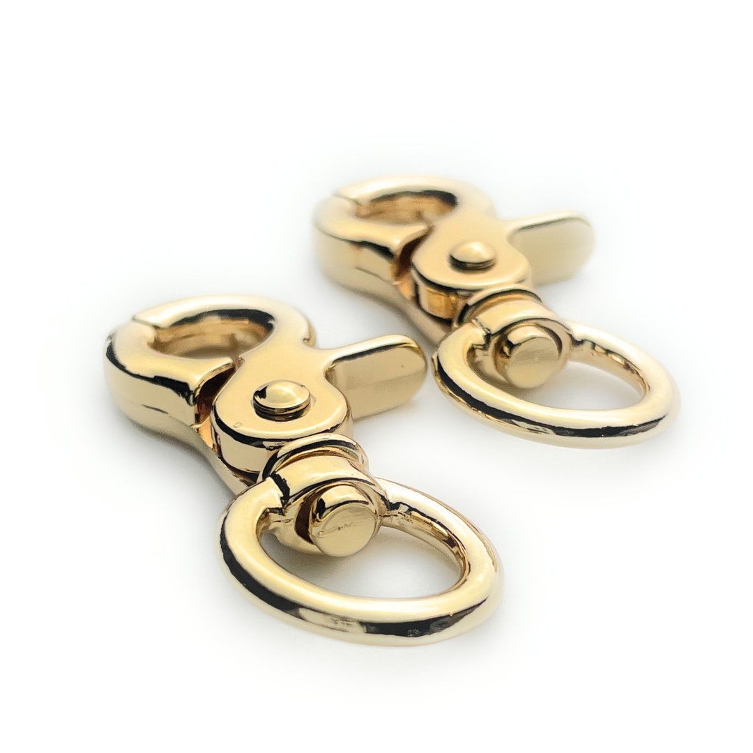 Swivel Clasp Eye Spring Clasp Trigger Snap Polished for Purse Chain ...