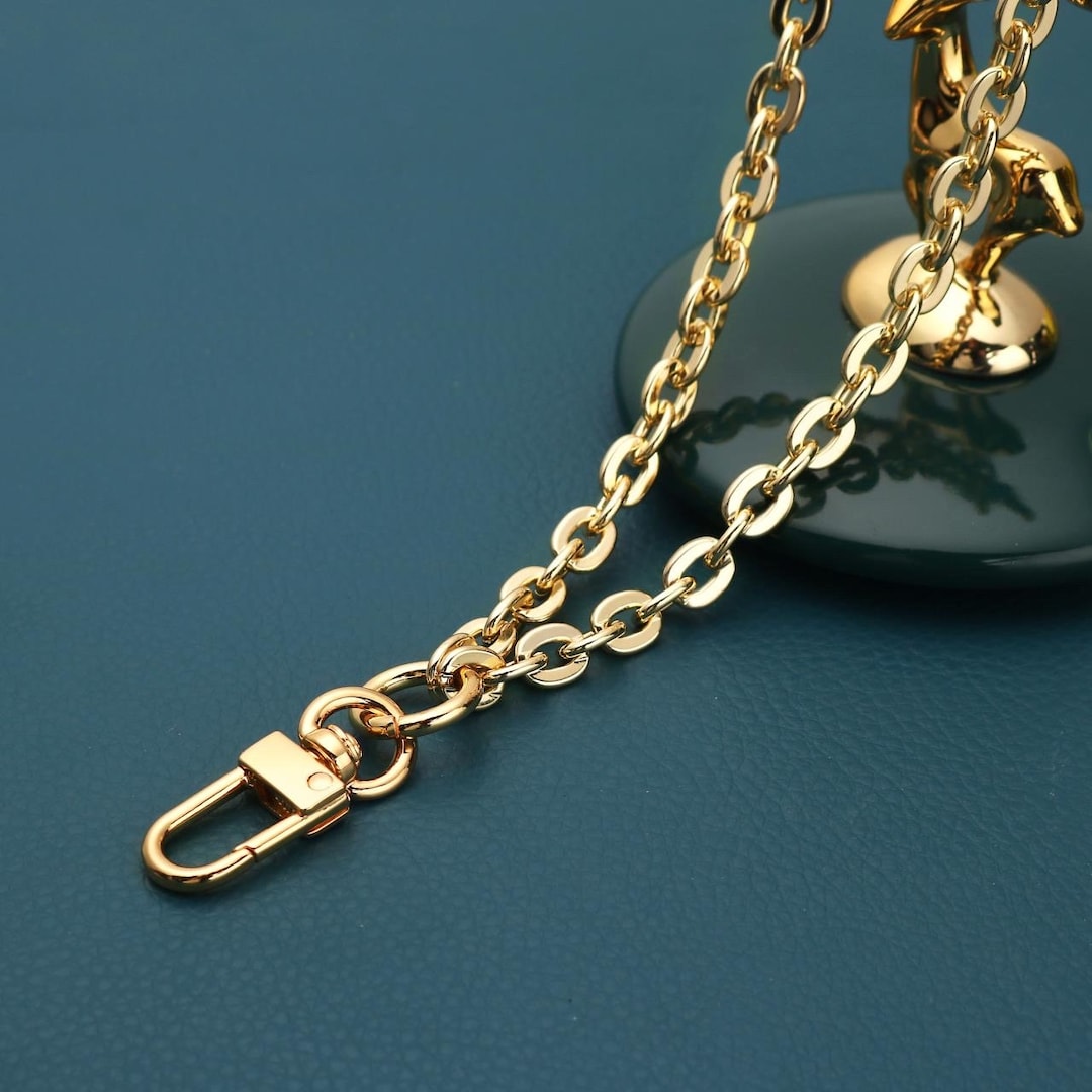 Gold Wristlet Chain Strap | Gold Chain Wristlet for Handbag | Women's ...