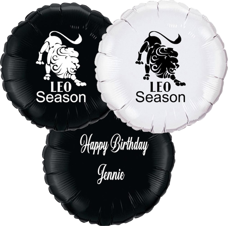 Zodiac Signs Astrology Birthday Mylar Balloons - Etsy