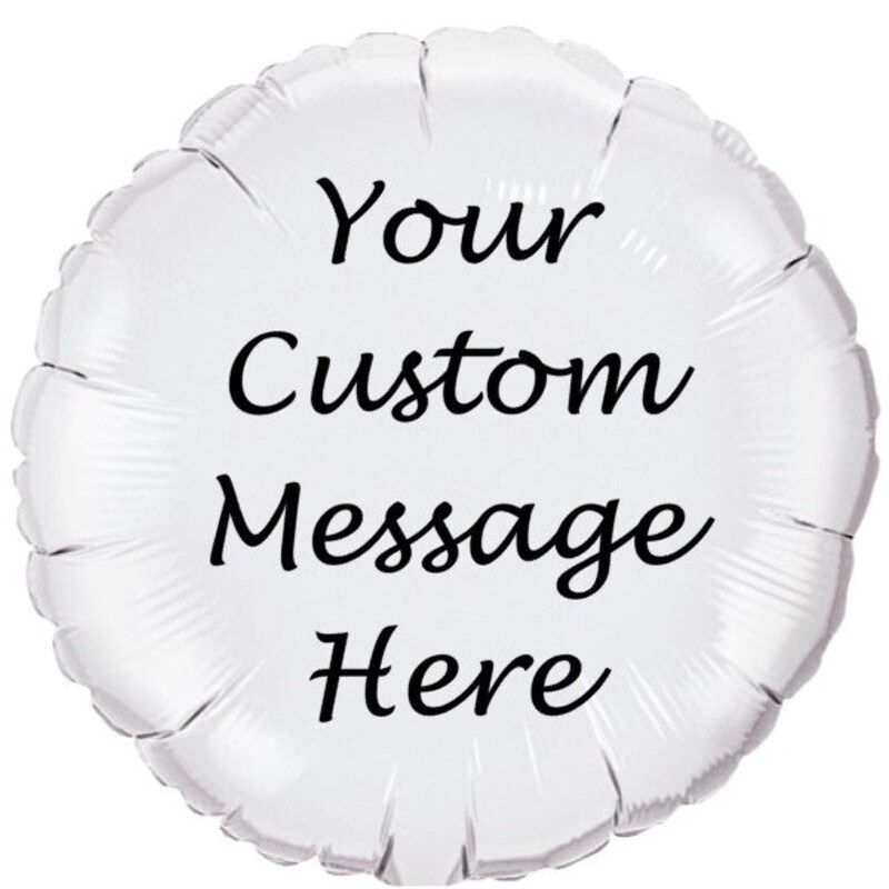 Custom Balloons - Etsy