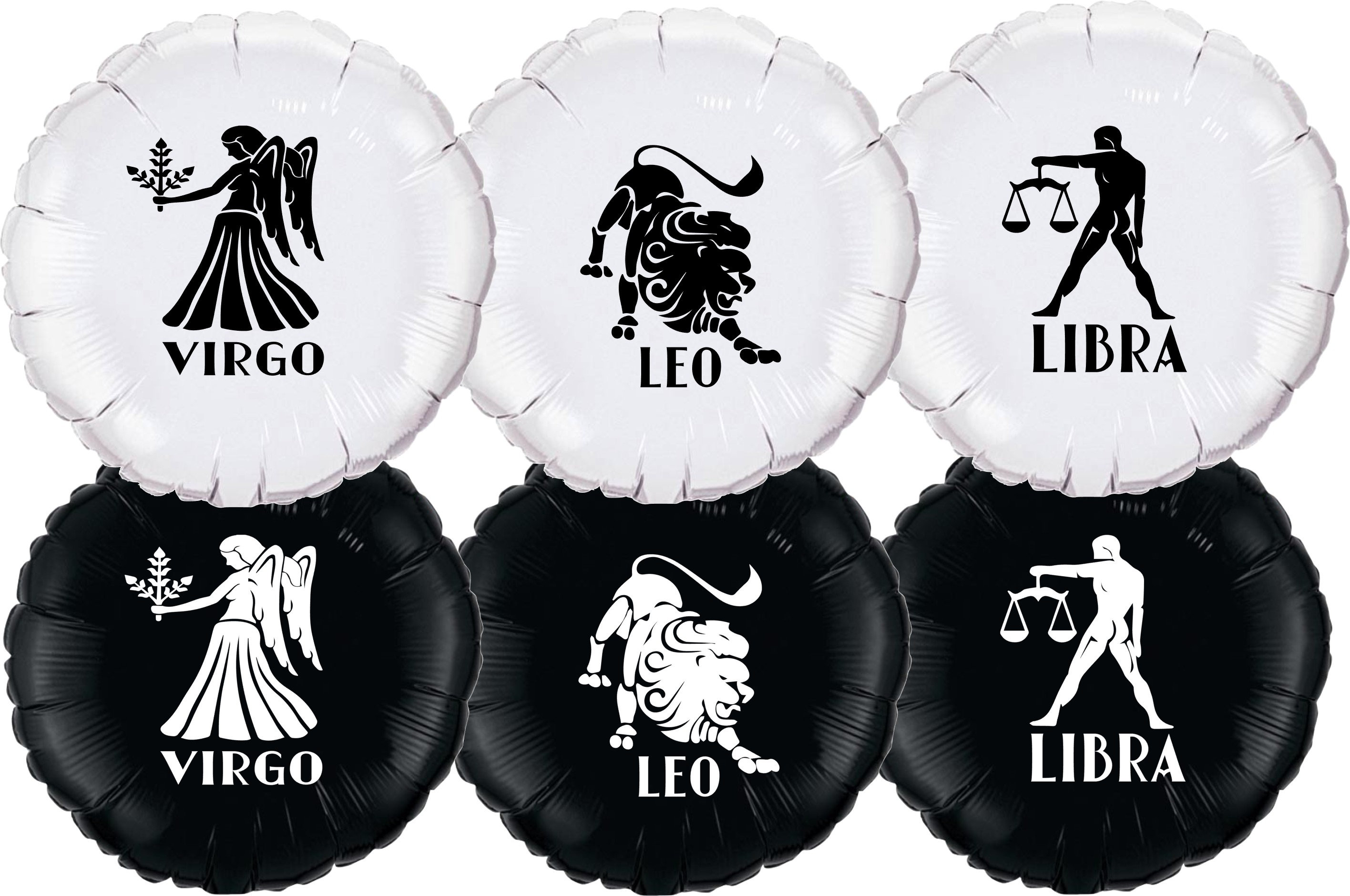 Zodiac Signs Astrology Birthday Mylar Balloons - Etsy
