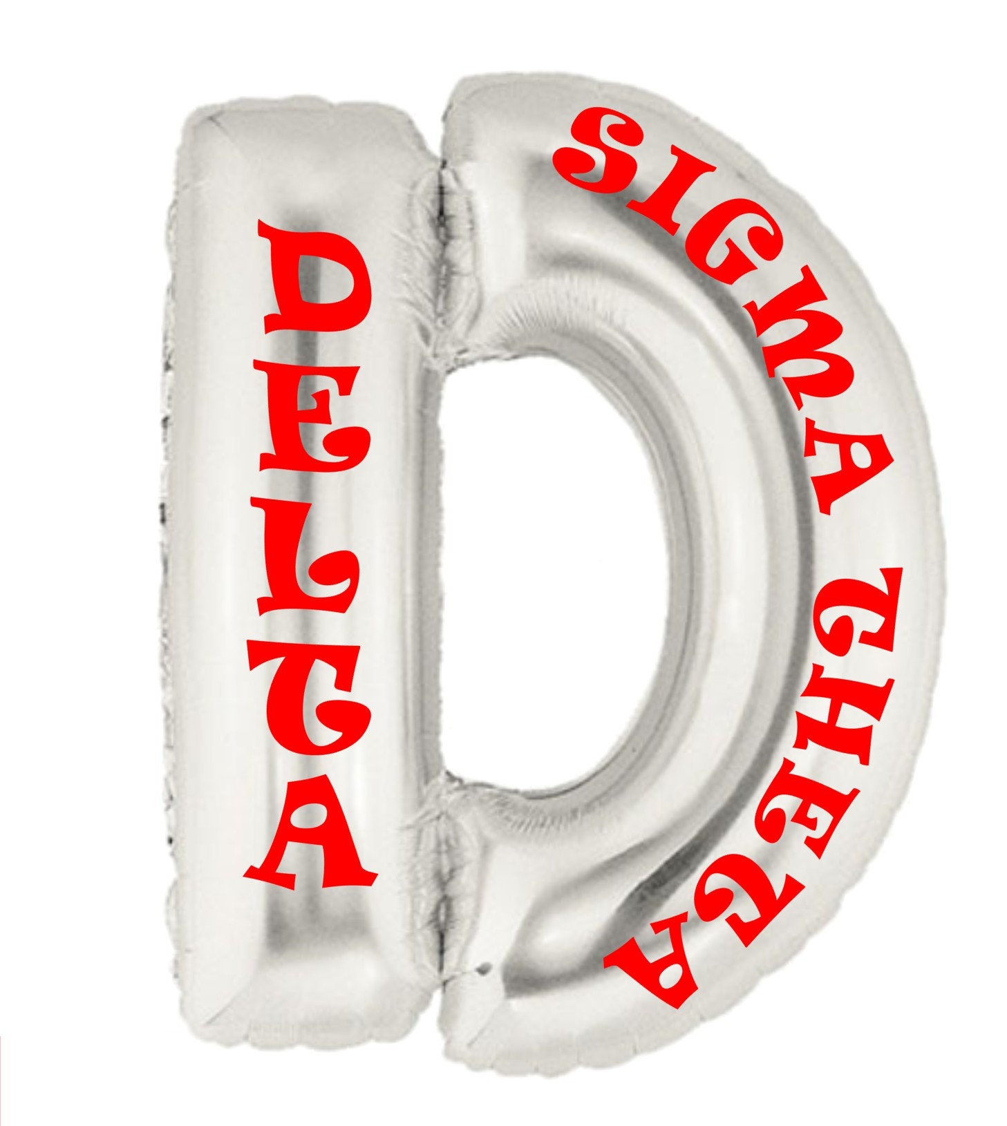 Greek Megaloon Letter Mylar Balloon Great for ice breaker | Etsy