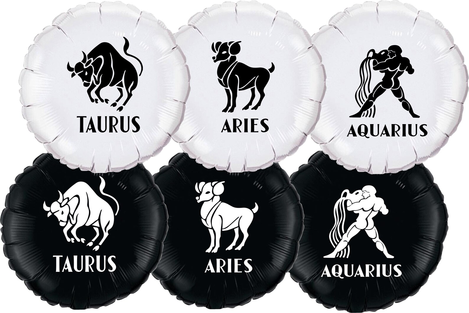 Zodiac Signs Astrology Birthday Mylar Balloons - Etsy