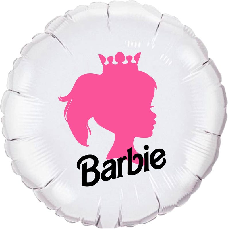 Barbie, Barbie Balloon, Barbie Party, Customized Mylar Balloons - Etsy