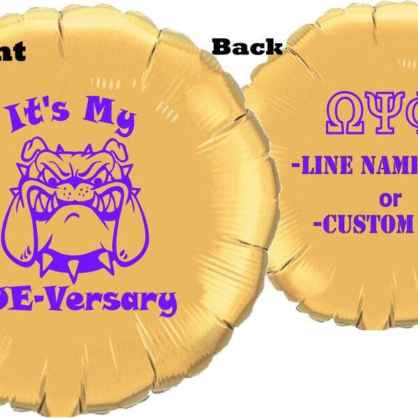 Omega Psi Phi Balloons - Etsy
