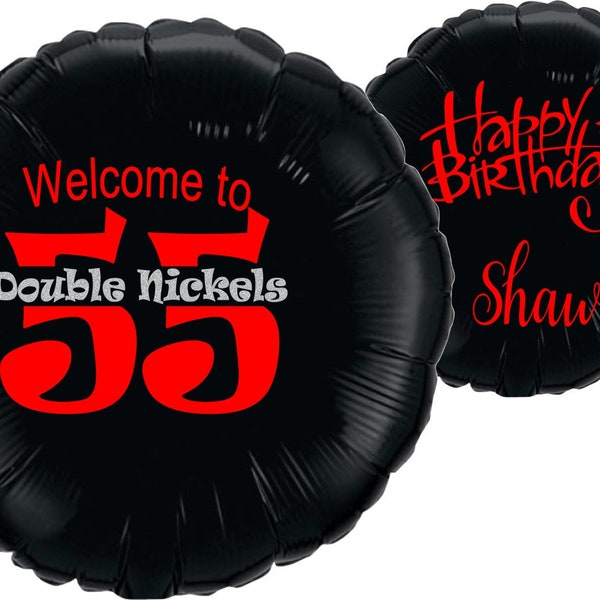 Double Nickle Birthday Invitation - Etsy