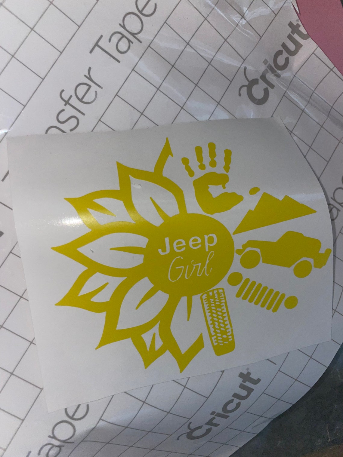 Jeep girl decal | Etsy