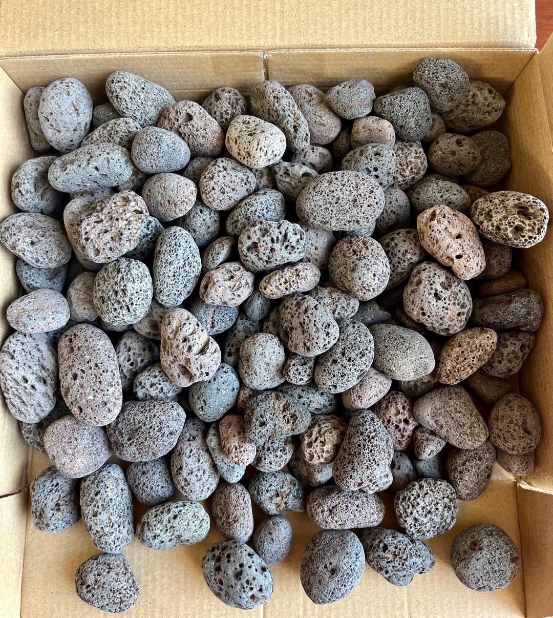 Small Lava Tumbled Pebbles, Lava Rock Freat Decoration and Fire Rated ...