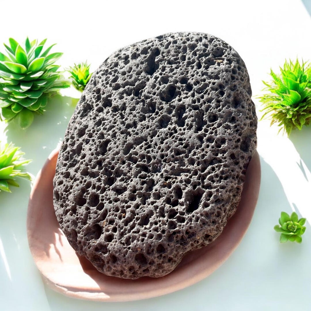 One Large Round Lava Rock – Perfect for Terrariums, Aquariums ...