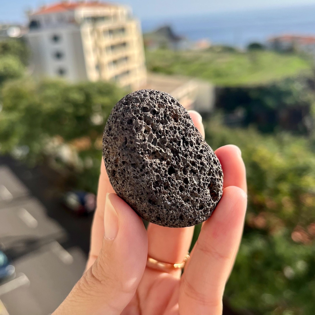 Madeira Volcanic Lava Rock: Natural Decor Stone - Etsy