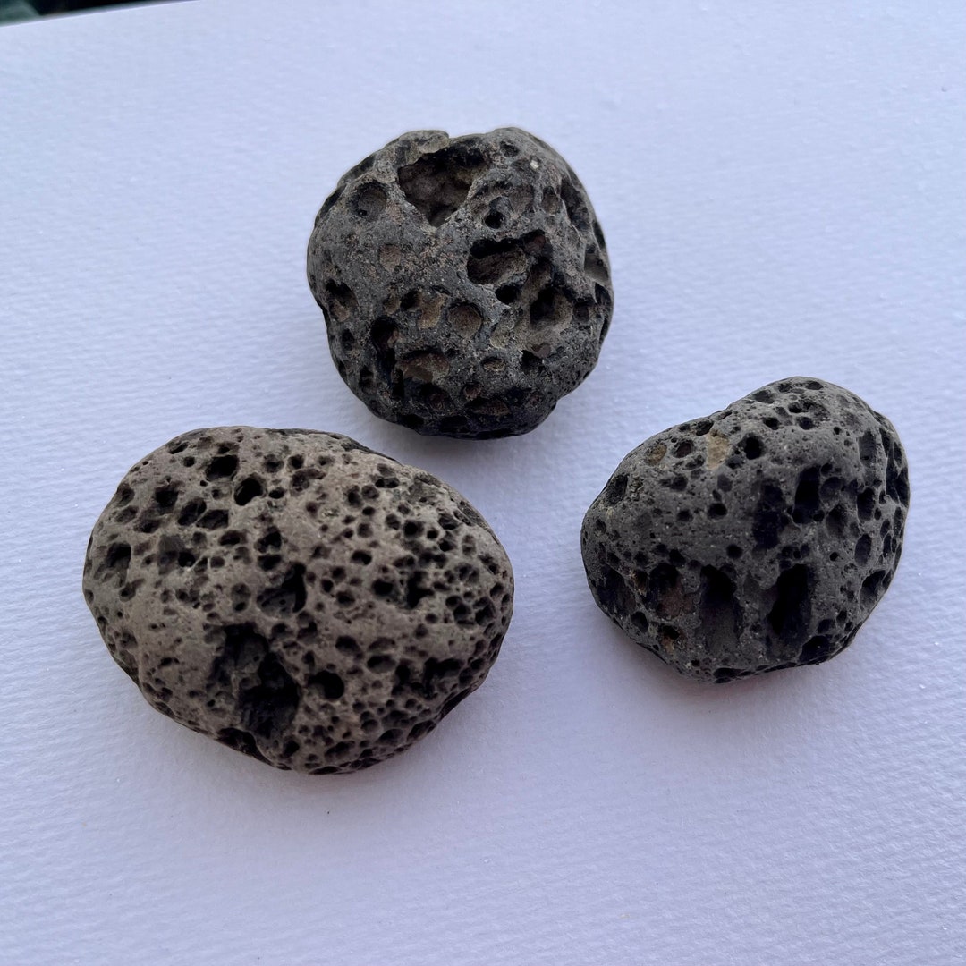 Madeira Lava Stone Set: Volcanic Basalt Rock, Terrarium Decor - Etsy