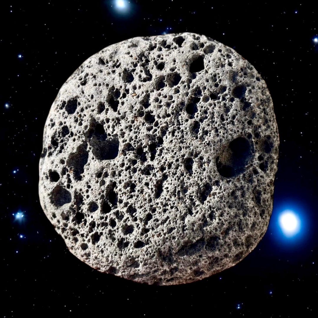 Moon Made of Stone From the Volcano From Madeira Island,volcanic Ash ...