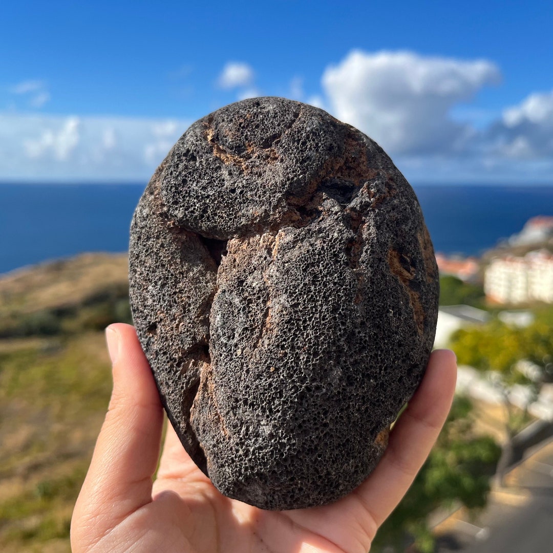 Madeira Volcanic Lava Stone: Natural Home Decor Rock - Etsy