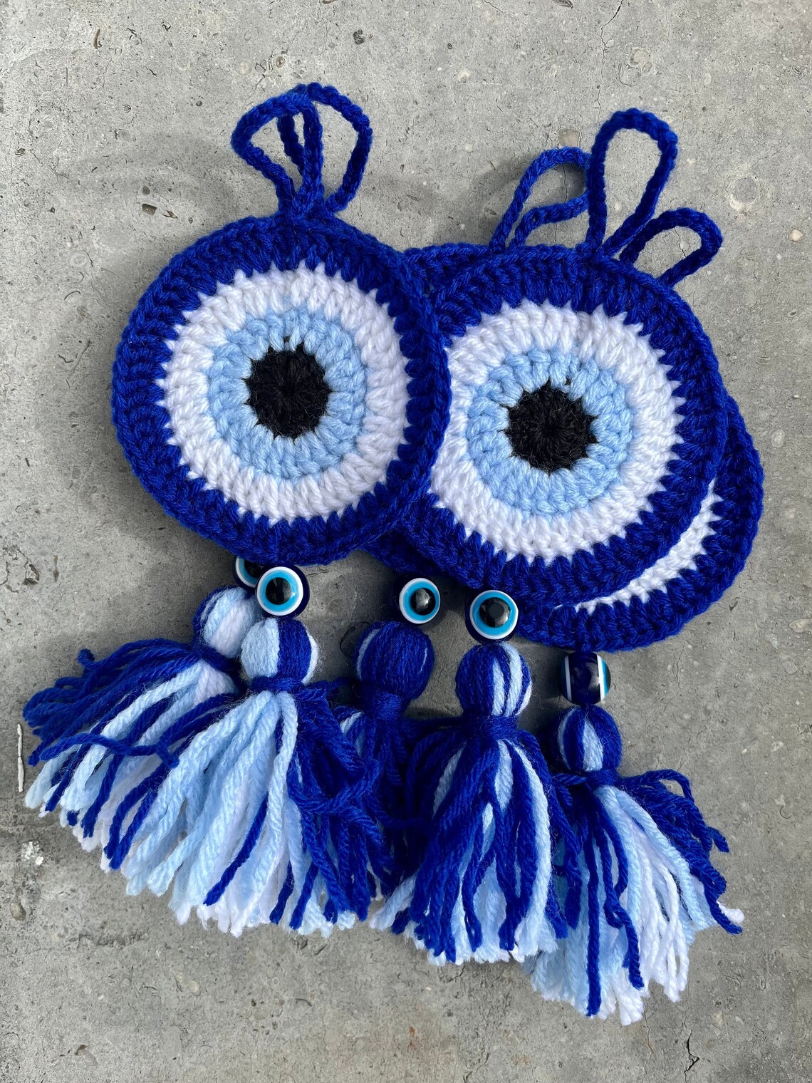 Evil Eye Wall Hanging, Evil Eye Wall Charm,home Decor, Home Gift Idea ...