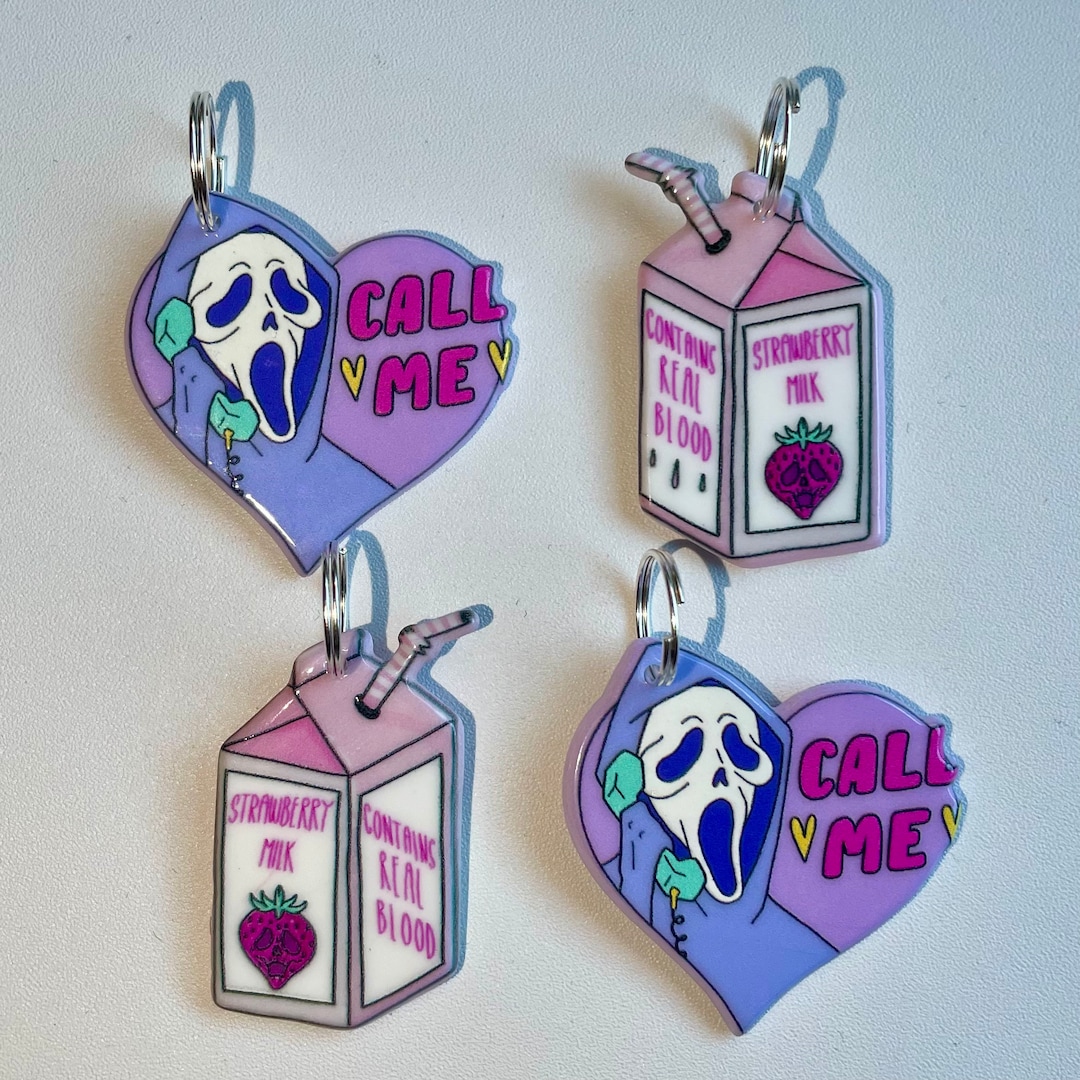 Ghostface Scream Horror Halloween Scary Movie Roller Skate Lace Charm ...