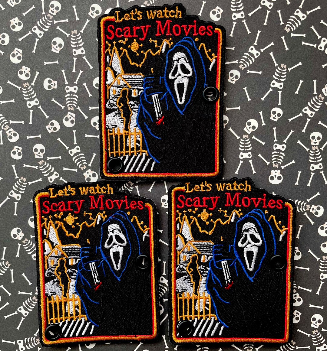 Ghostface Horror Movie Roller Skate Lace Patch - Individual Shoelace ...