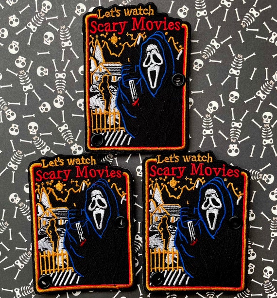 Ghostface Horror Movie Roller Skate Lace Patch Individual - Etsy