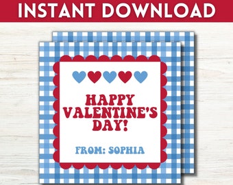 Printable Have a Popping Valentine's Day Card, Popcorn Valentine Tag ...