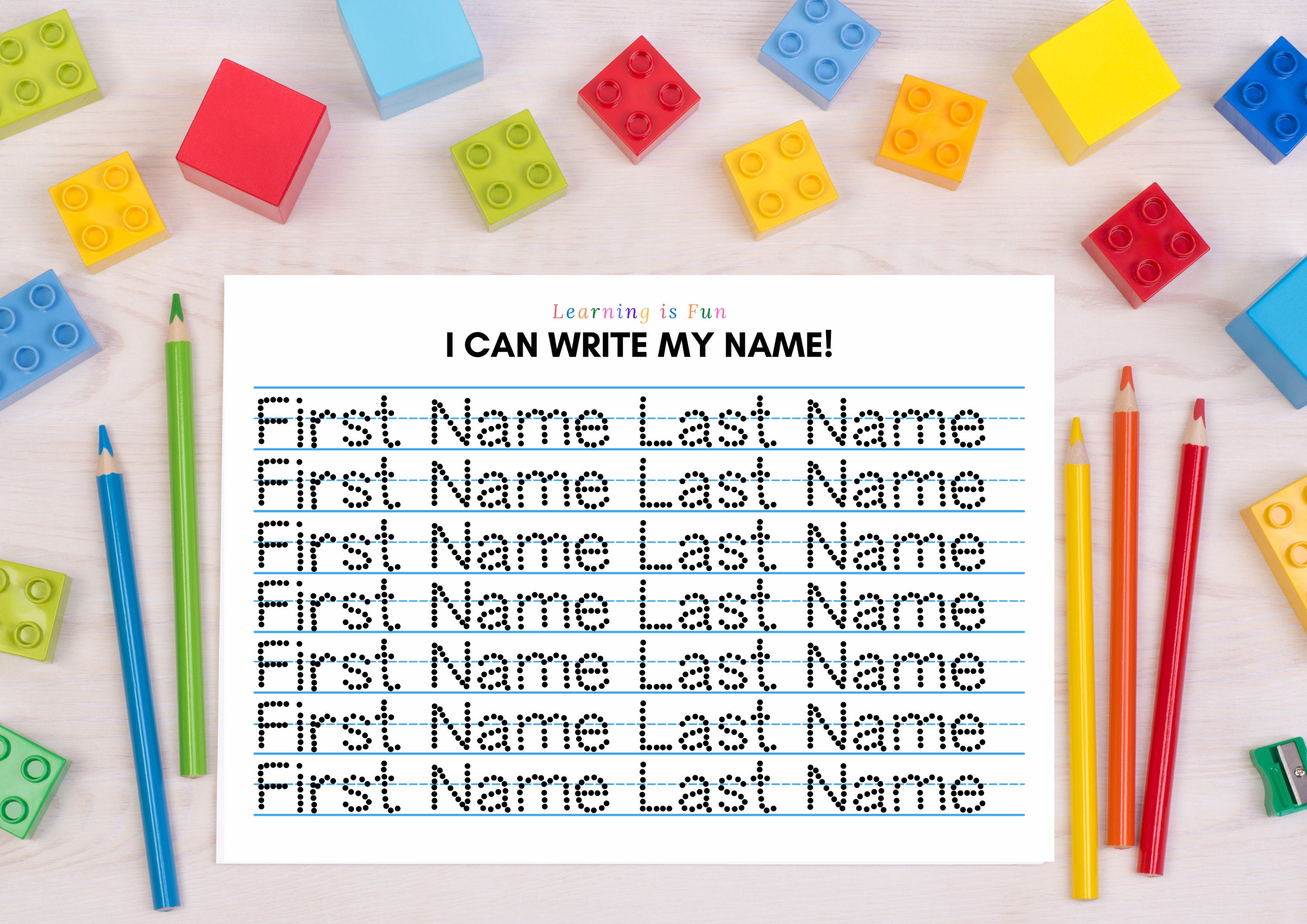Personalize Name Tracing Template Editable Name Tracing - Etsy