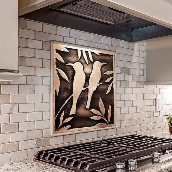 Metal Mural Tile - Etsy