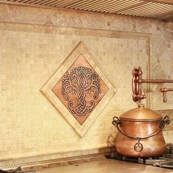 Tree of Life Backsplash - Etsy