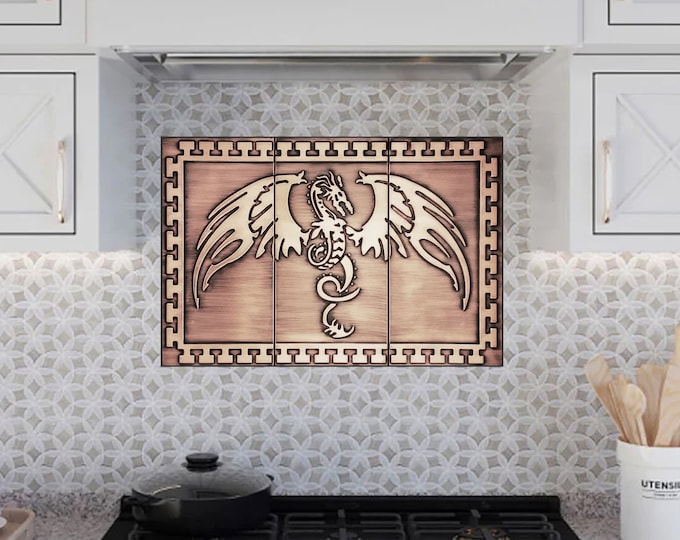 Red Dragon Tiles - Etsy