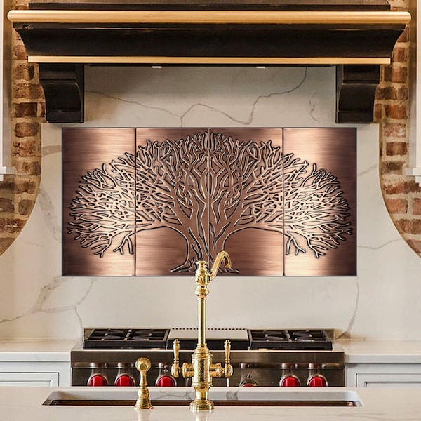 Copper Embossed Tiles - Etsy