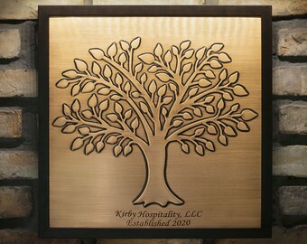 Celtic Tree of Life in a Beautiful Unique Wooden Frame. | Etsy