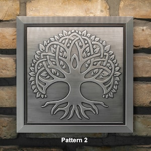 Gorgeous Tree of Life in a Beautiful, Unique Wooden Frame. Handmade 100 ...