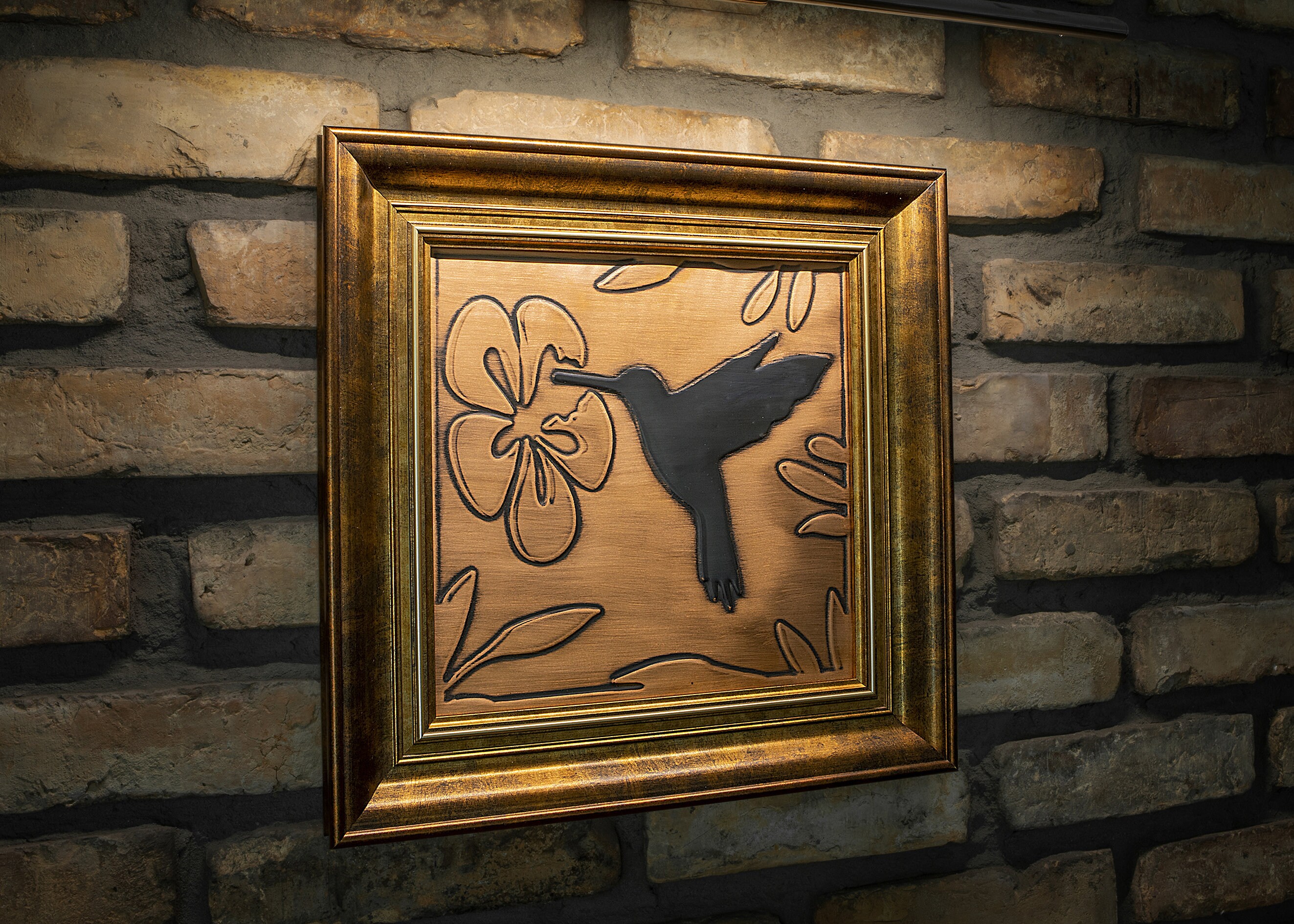 Hummingbird in a Beautiful Unique Wooden Frame. Handmade - Etsy