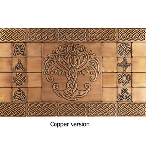 The Most Beautiful, Magnificent Celtic Backsplash - Set of 29 Handmade ...