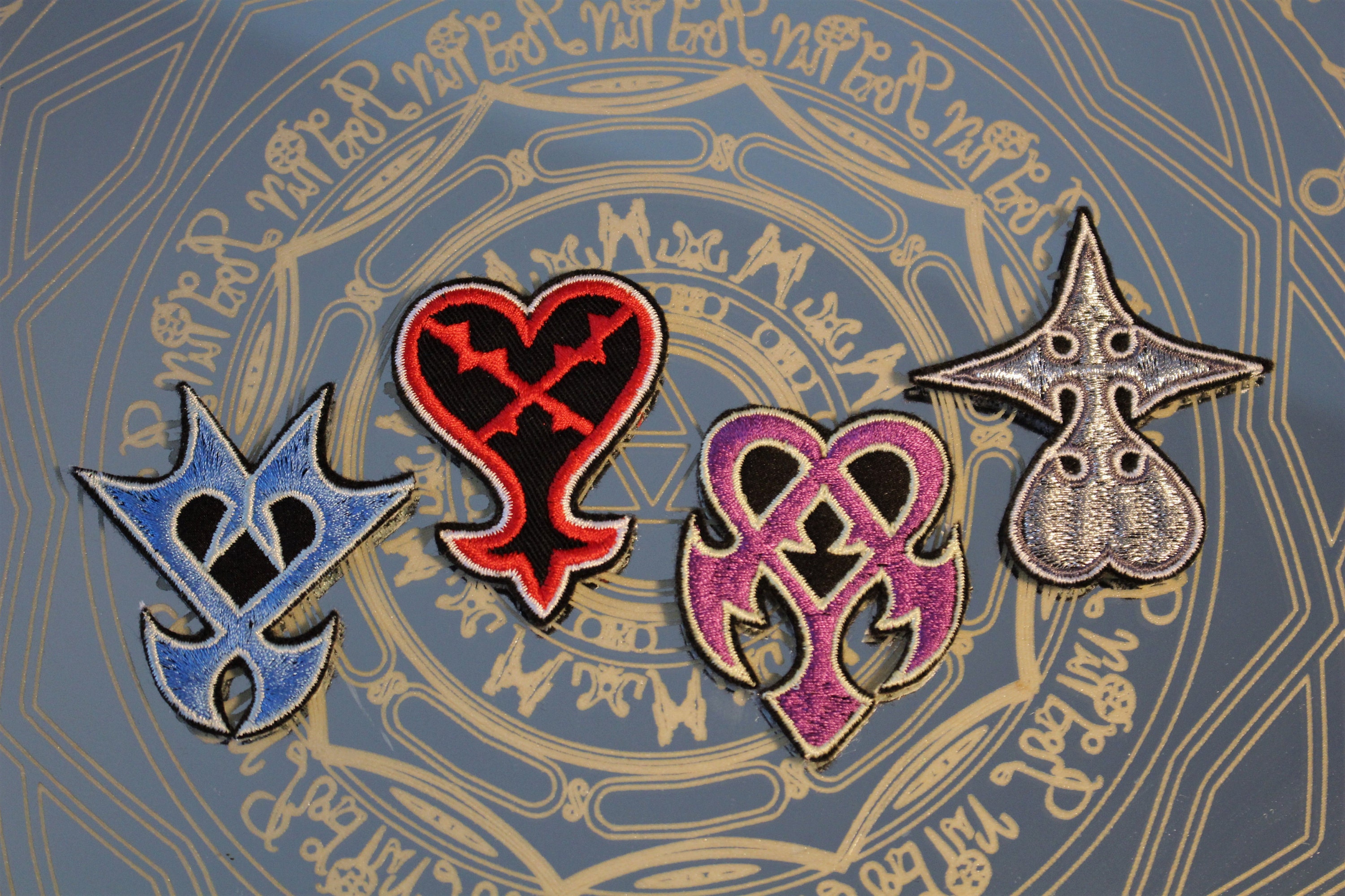 Kingdom Hearts Emblems Patches - Etsy