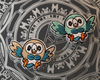 Rowlet Patch - Etsy