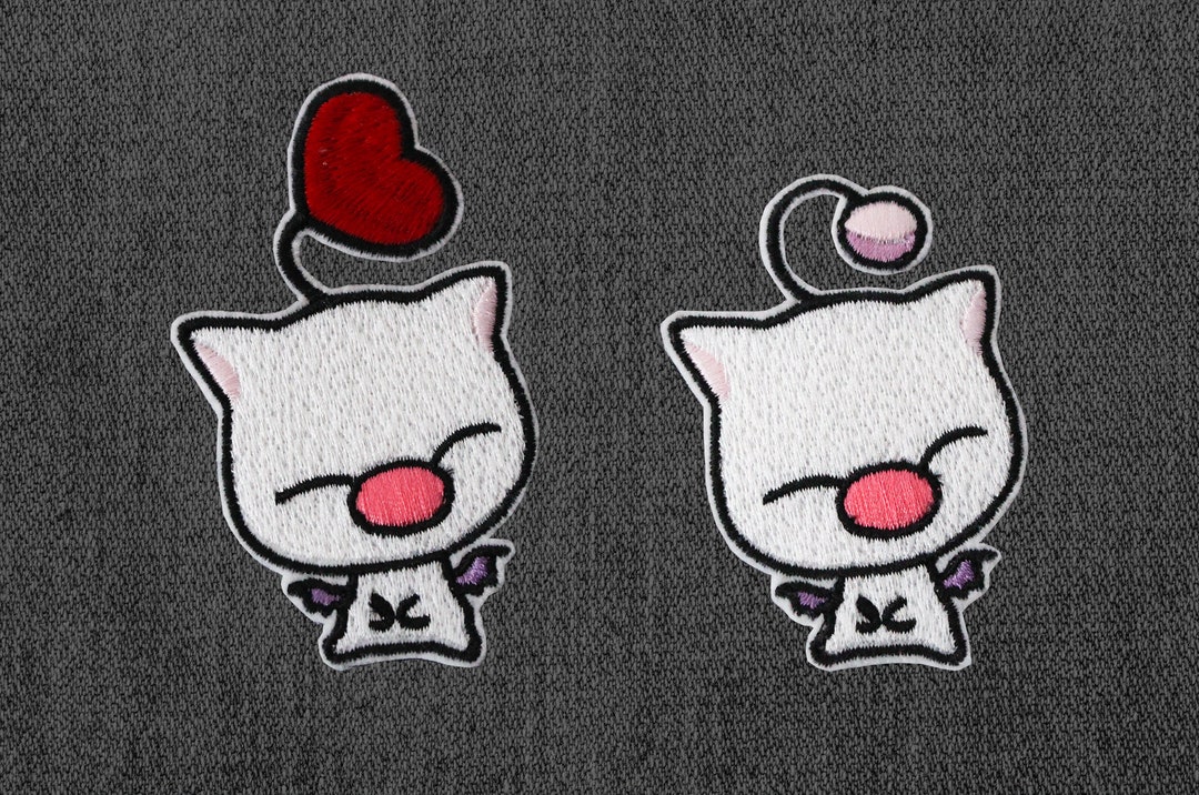 Moogle Embroidery Patch - Etsy