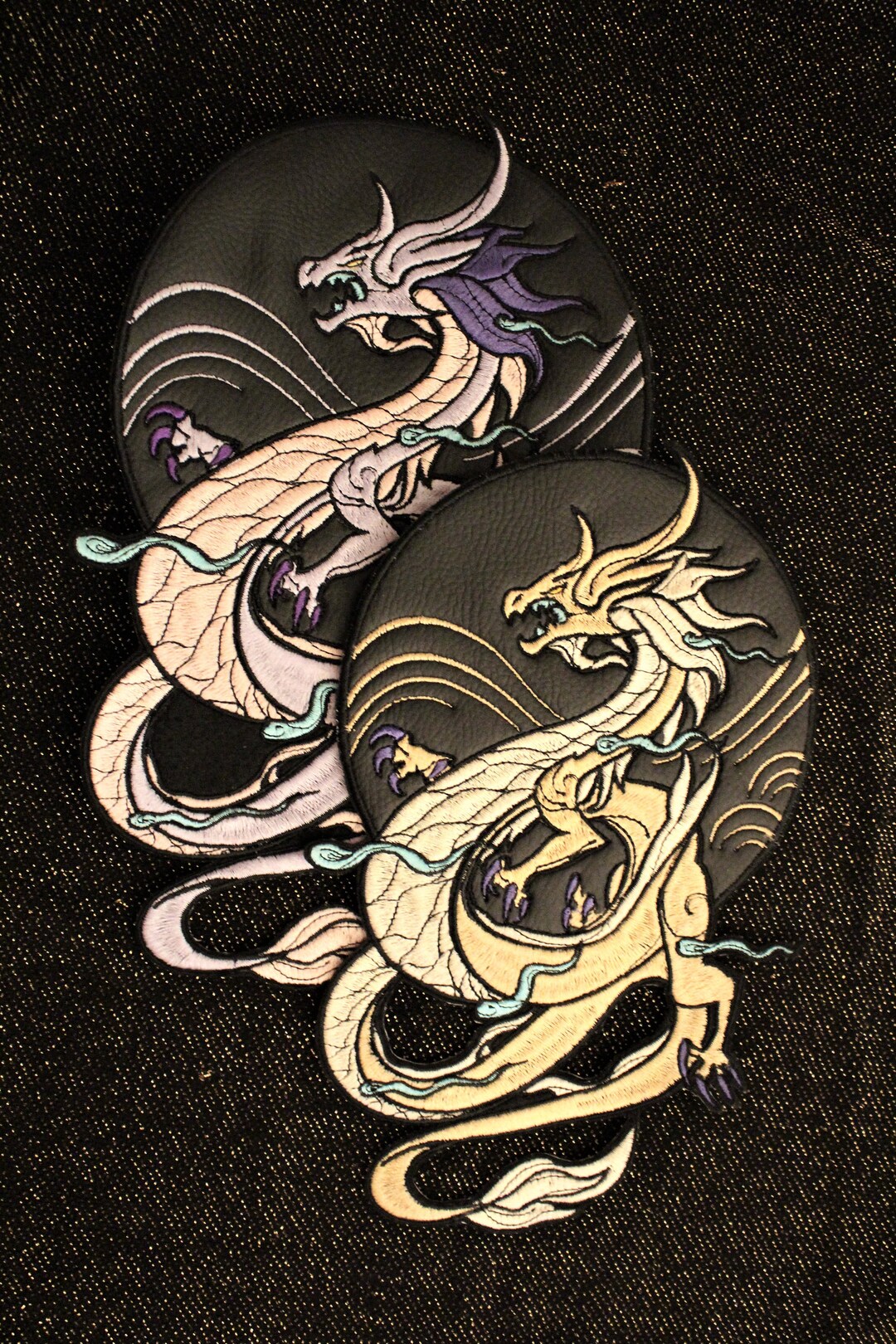 Leather KDA Akali Dragon Embroidery Patch Swiss Quality - Etsy UK