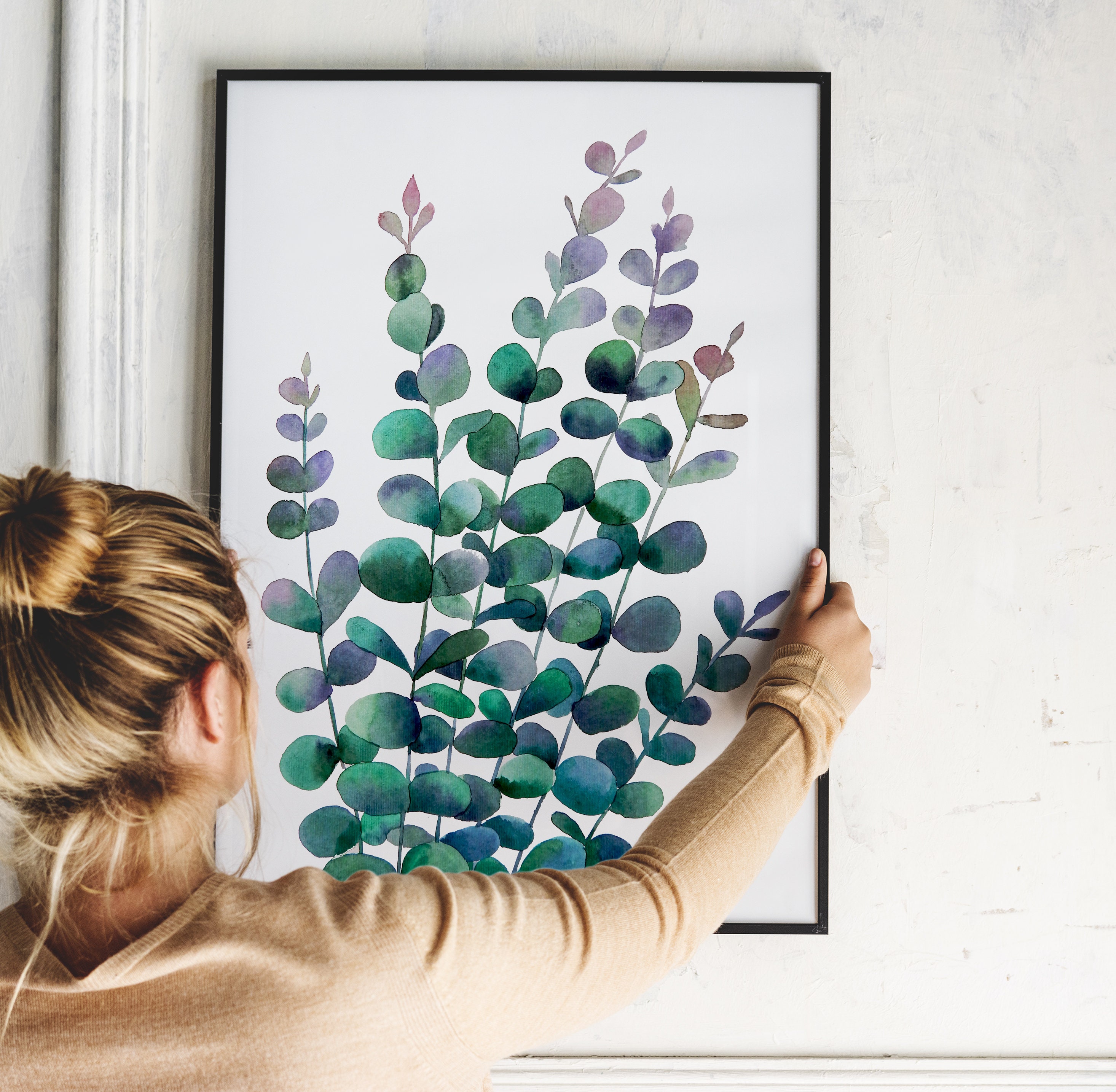 Eucalyptus Leaves Eucalyptus Branch Eucalyptus Poster - Etsy