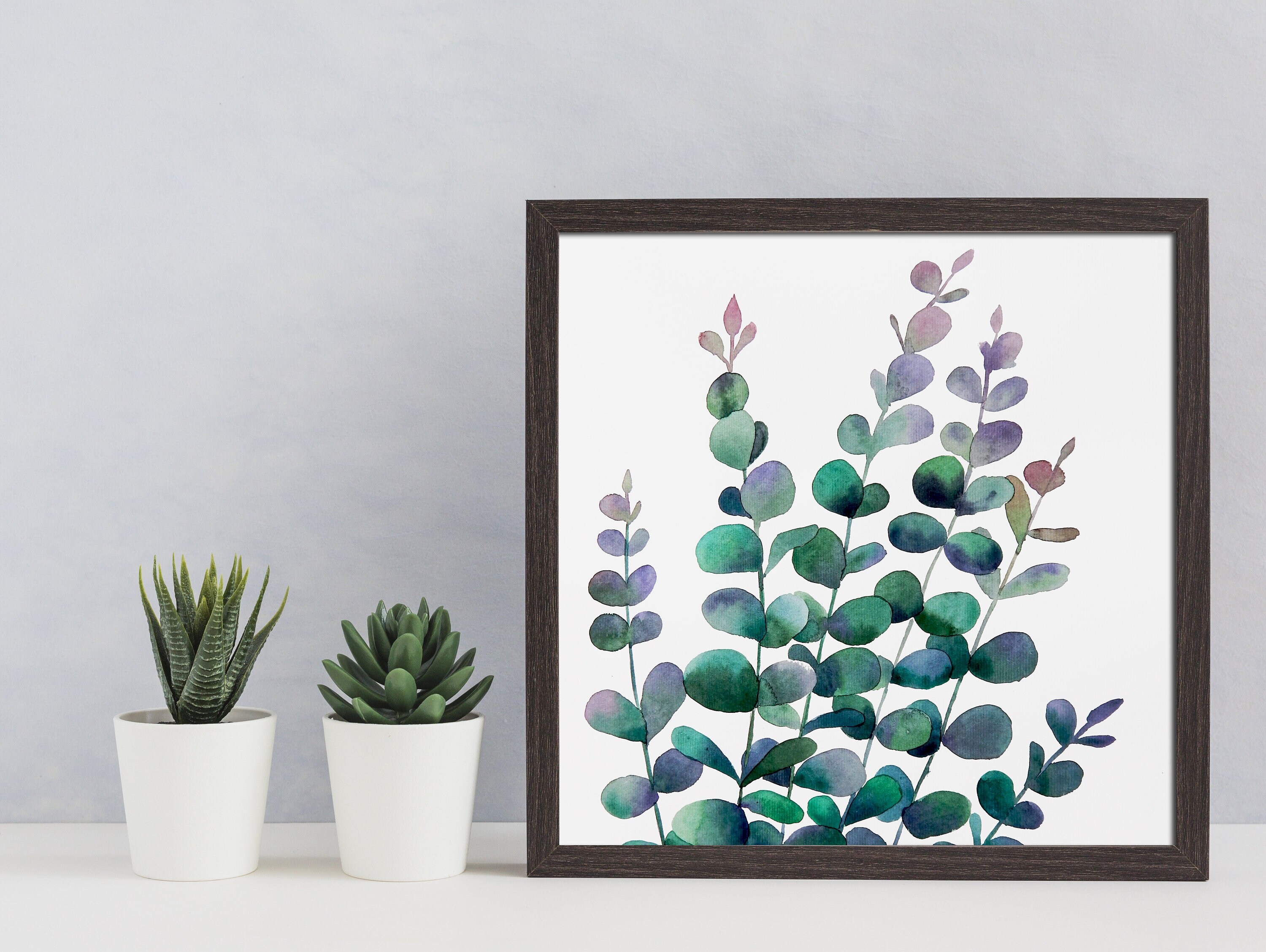 Eucalyptus Leaves Eucalyptus Branch Eucalyptus Poster - Etsy